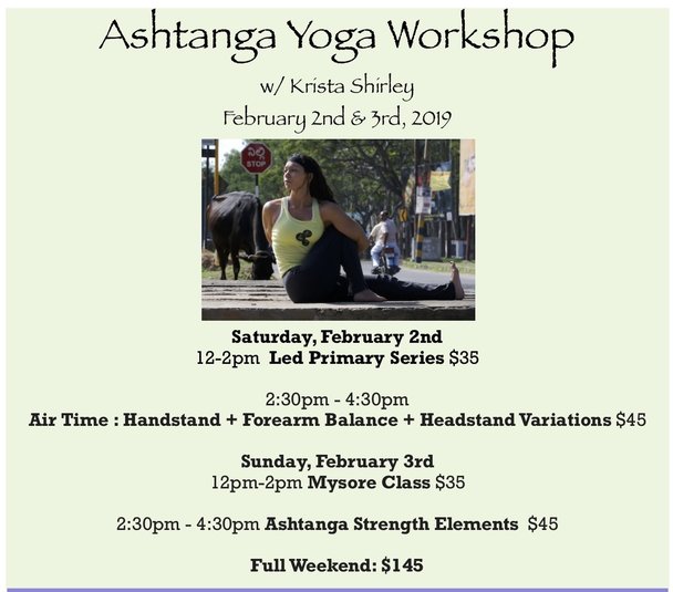 Krista Shirley at Native this Weekend! | Native Yoga Blog